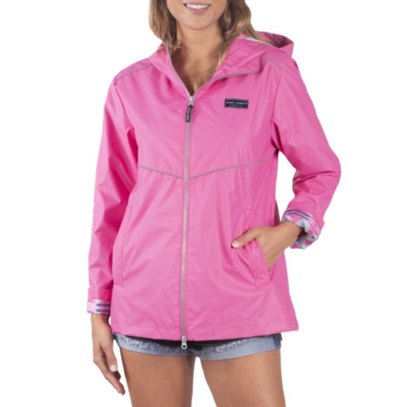 Simply Southern | Jackets & Coats | Simply Southern Barbie Pink Rain ...